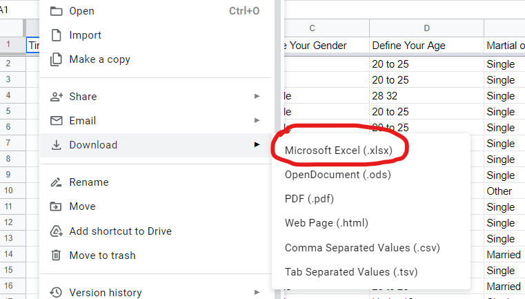 How To Export Google Form To Excel