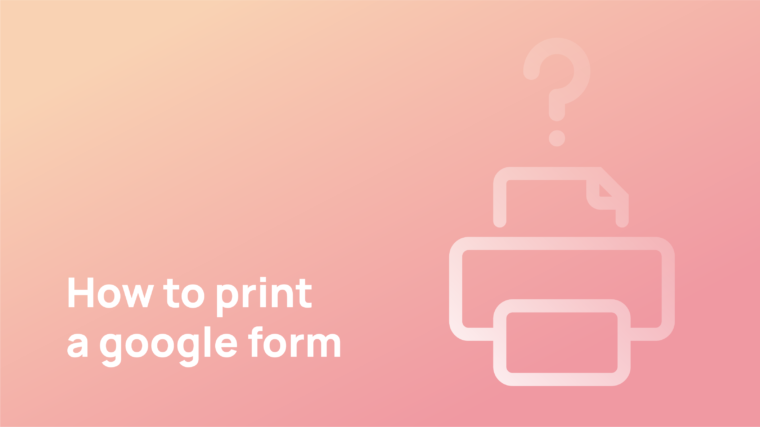 How To Print A Google Form And Its Responses How To Print A Google Form And Its Responses