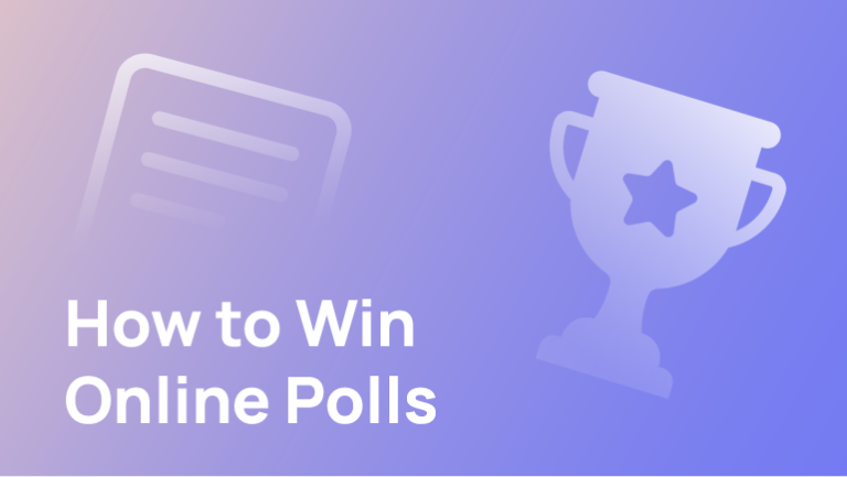 How to Win Online Polls - UpForm Blog